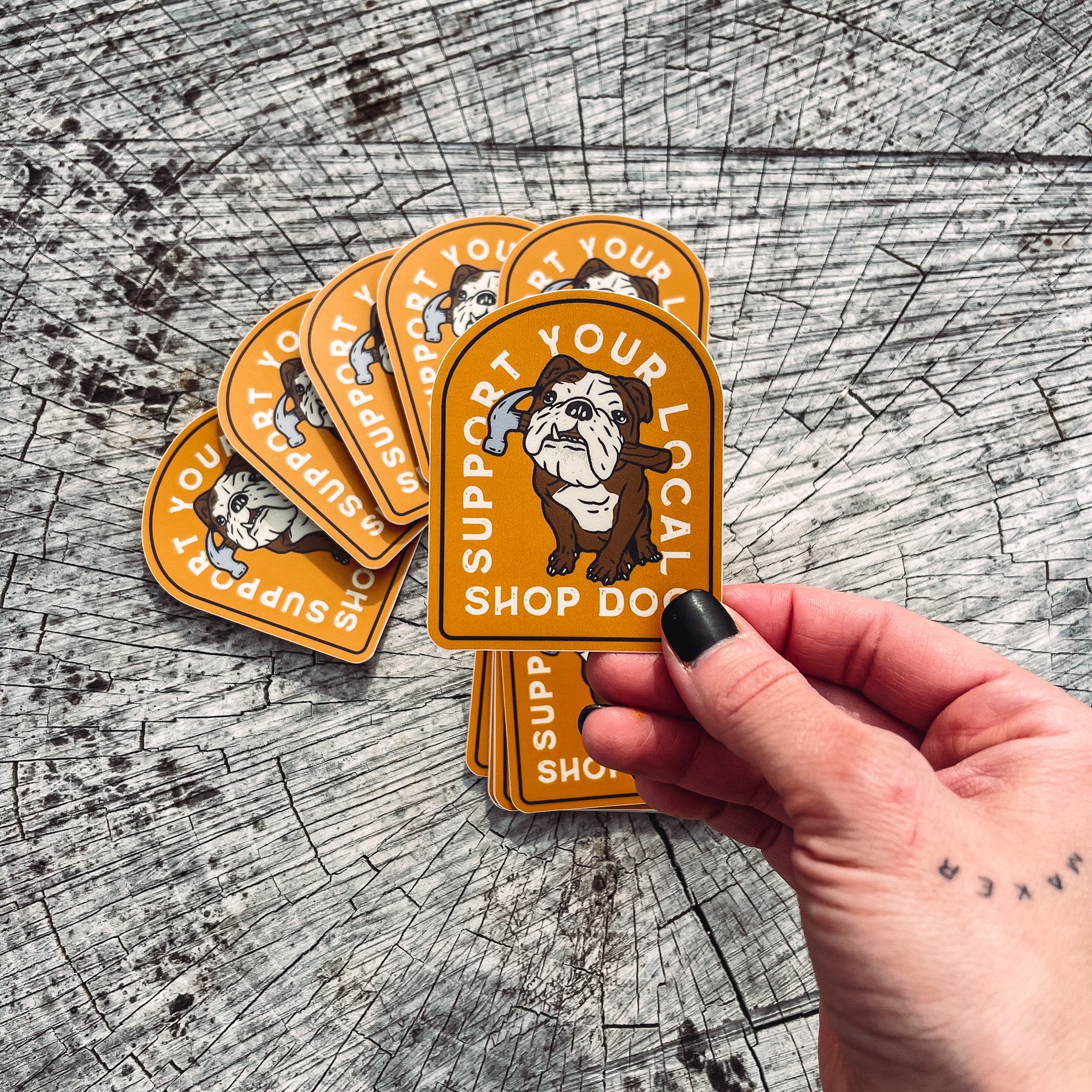 Shop Dog Sticker – The House of Timber